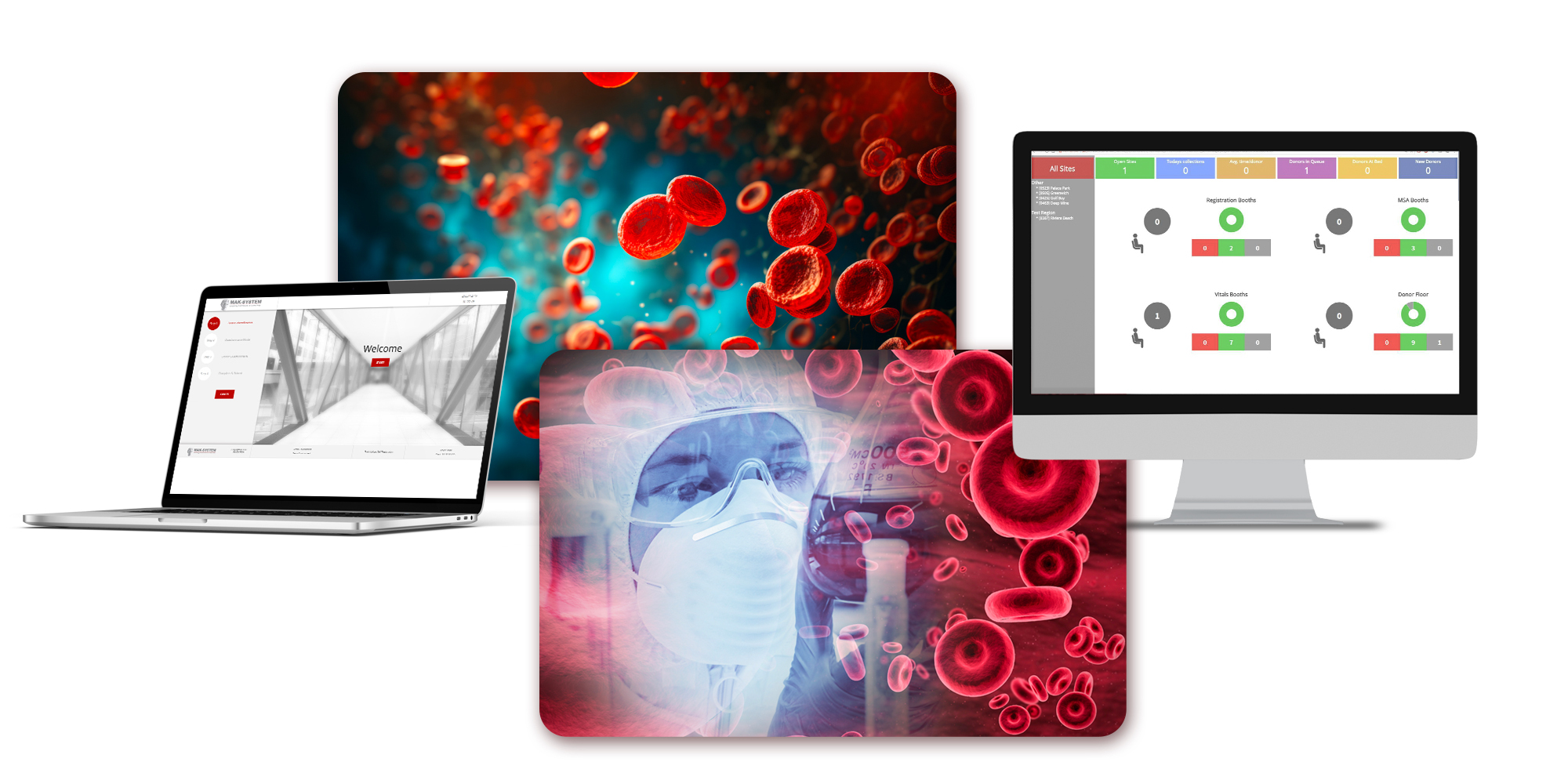 ePROGRESA / BECS Blood Bank Management Software - MAK-System